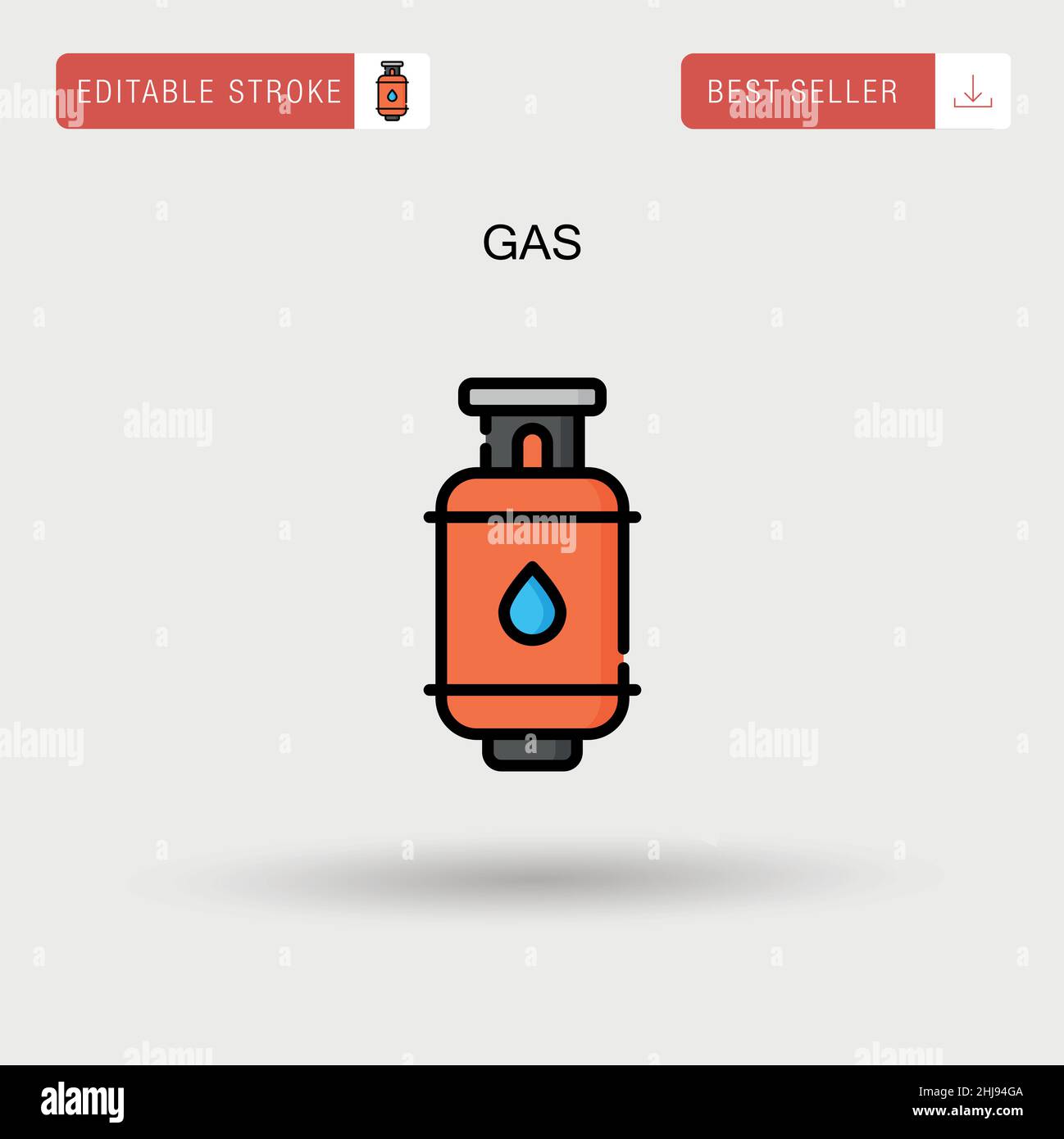Gas Simple vector icon Stock Vector Image & Art - Alamy