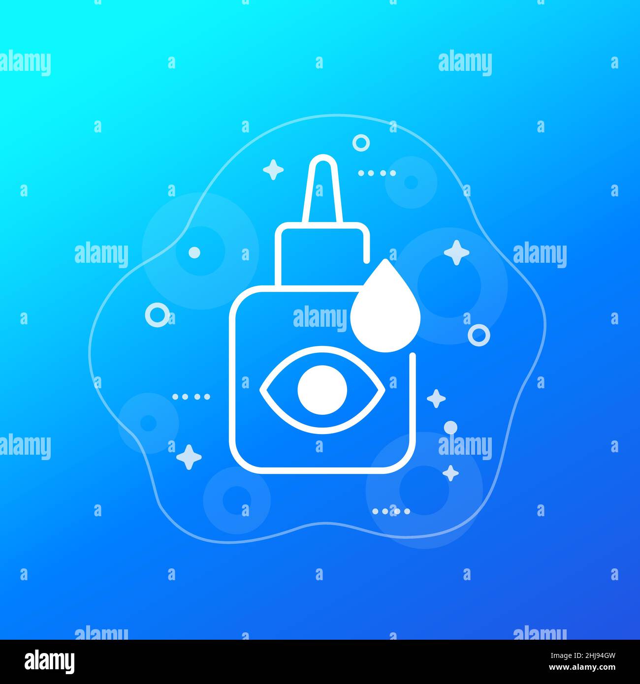 Eye drop bottle vector icon Stock Vector Image & Art - Alamy