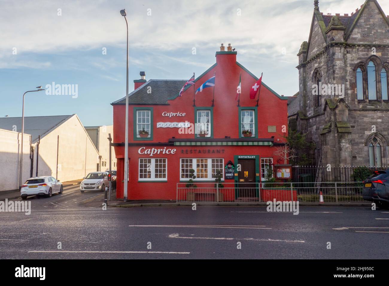 Caprice Restaurant in the High Street of Musselburgh, East Lothian ...