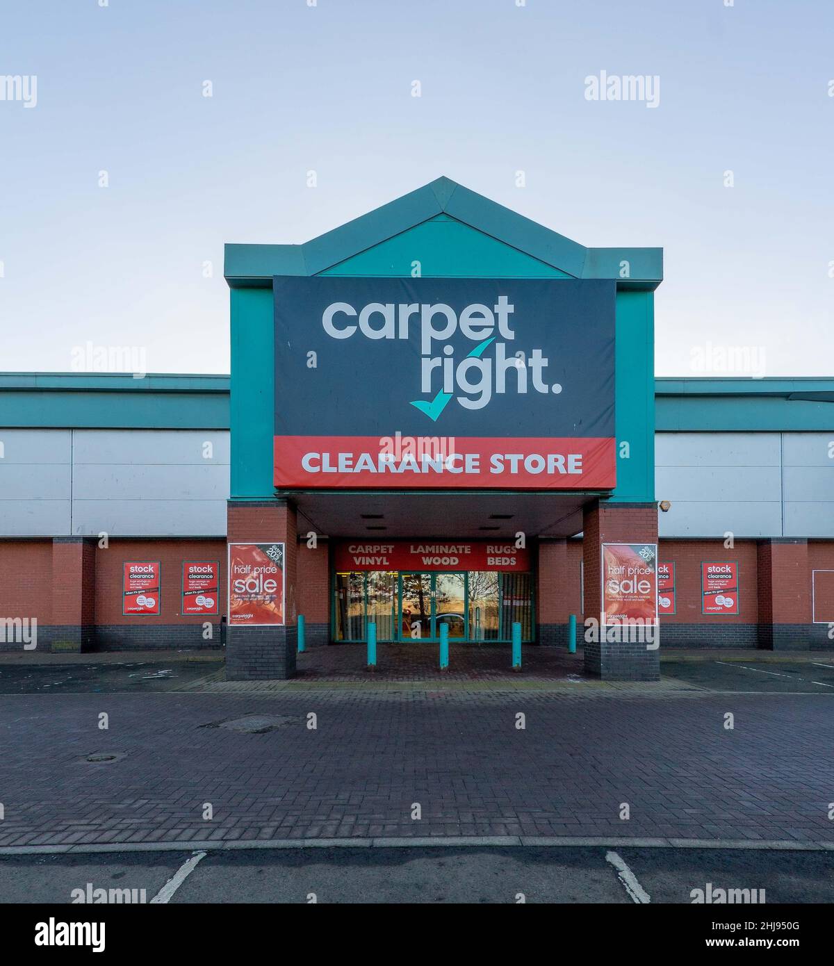 Carpet Right retail Unit for Shopping has now closed down in Seafield ...