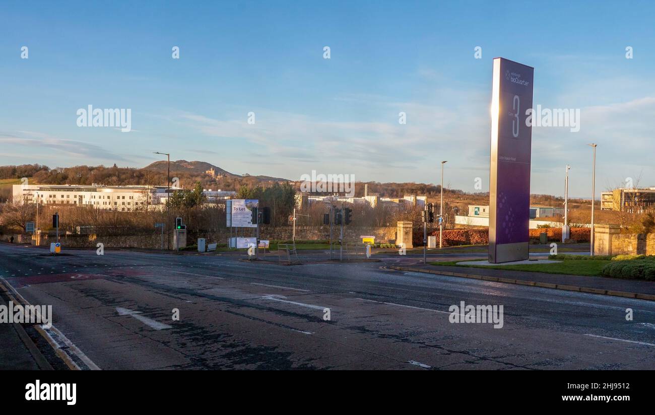 Edinburgh Royal Infirmary Hospital is in the south side of the city ...
