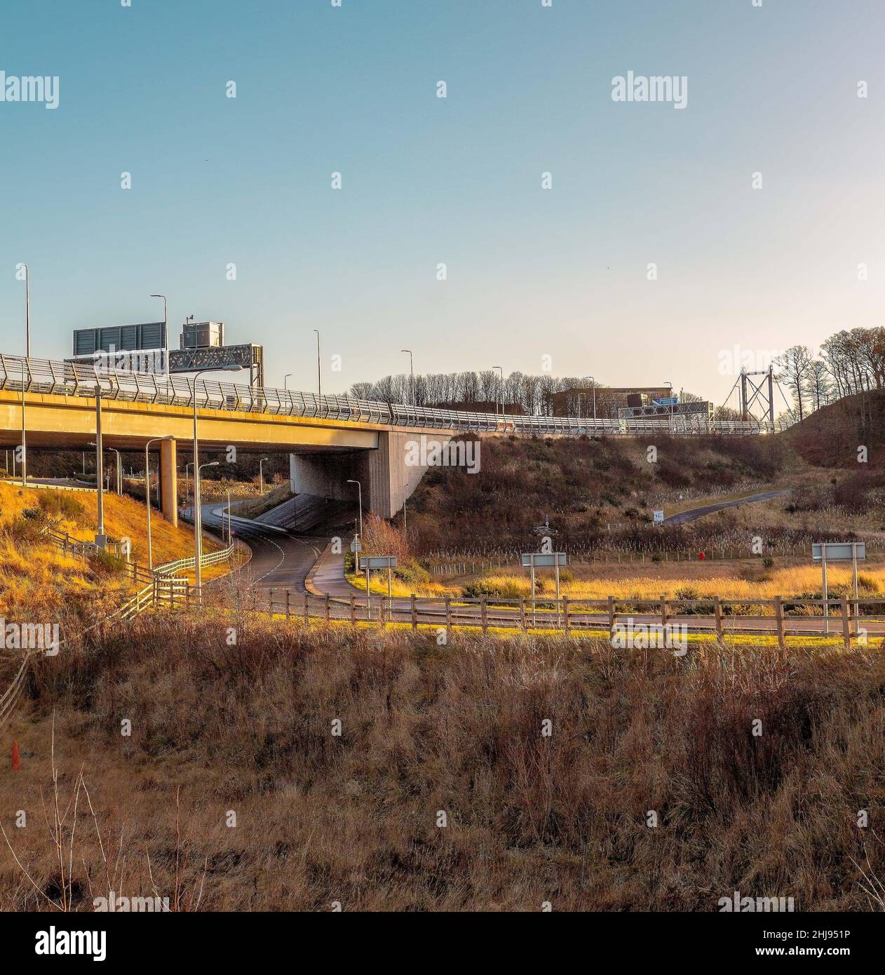 Queensferry road hi-res stock photography and images - Alamy