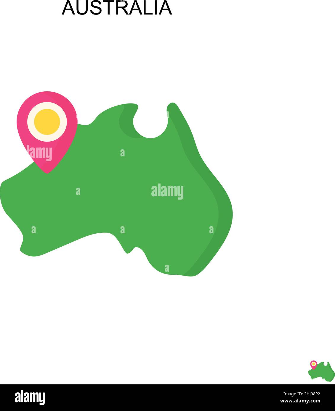 Tourist map australia Stock Vector Images - Alamy