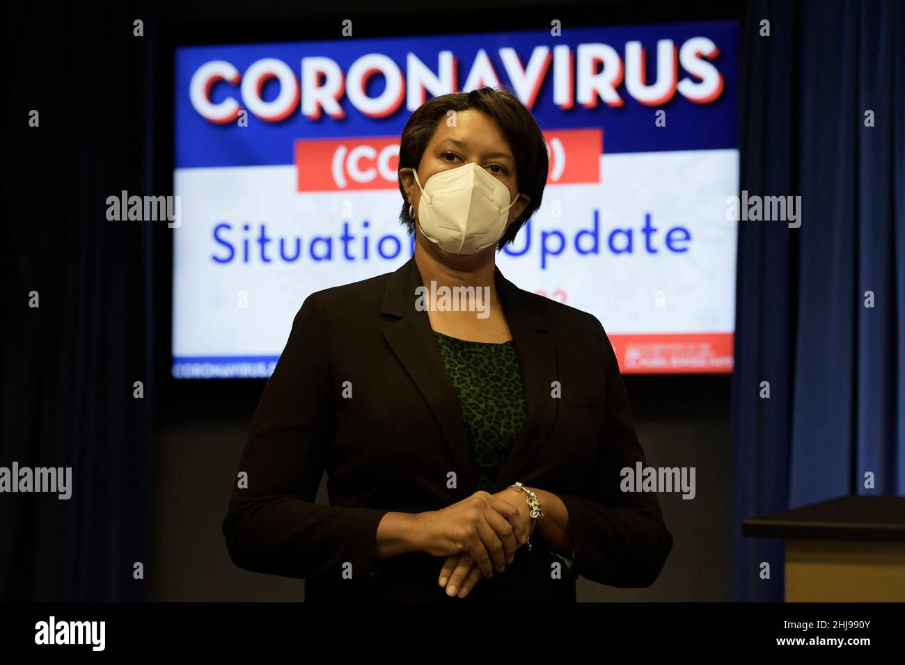 DC Mayor Muriel Bowser speaks about COVID-19 Situational Update during ...