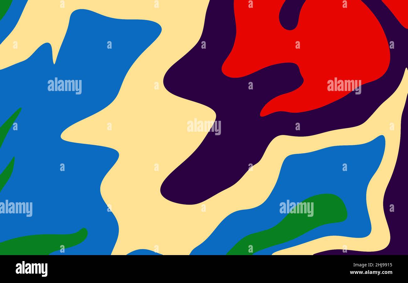 backdrop with circular arc. Brand new colorful illustration with bent ...