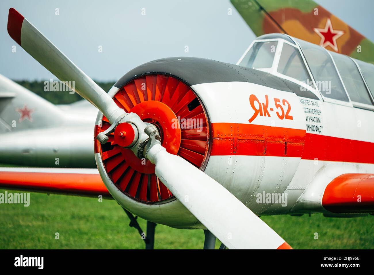 The Yakovlev Yak-52 was designed originally as an aerobatic trainer for ...
