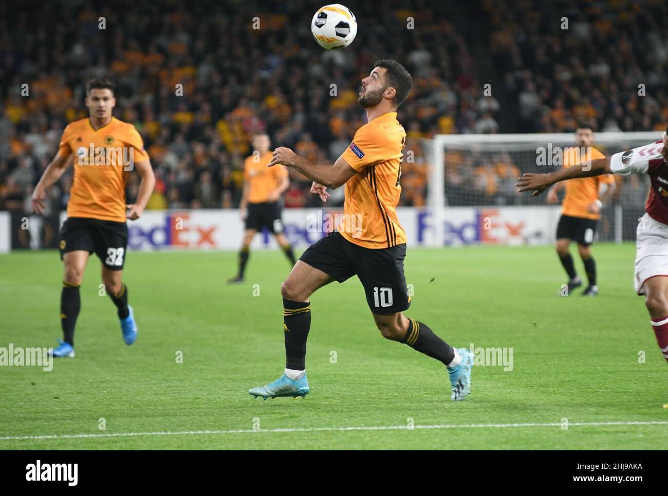 Patrick Cutrone of Wolverhampton Wanderers. Wolverhampton Wanderers v ...