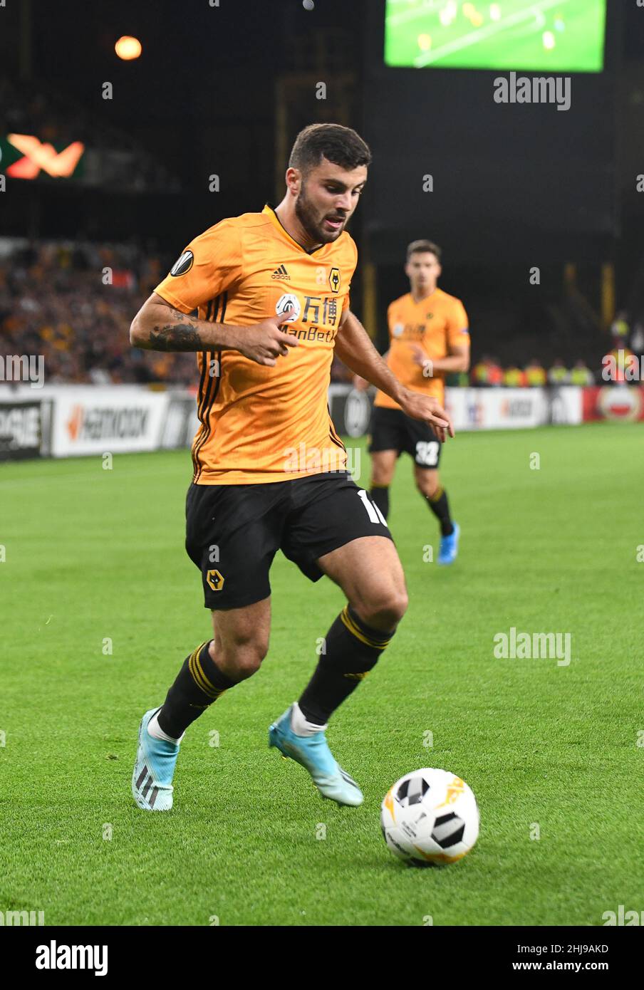 Patrick Cutrone of Wolverhampton Wanderers. Wolverhampton Wanderers v ...