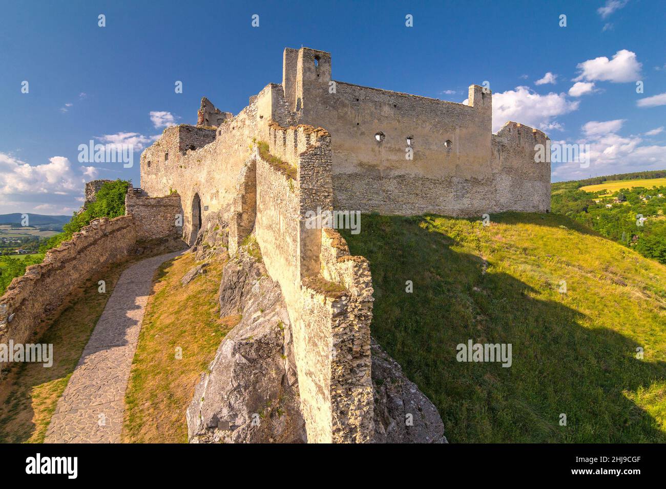 Medieval castle Beckov, central Europe, Slovakia Stock Photo - Alamy