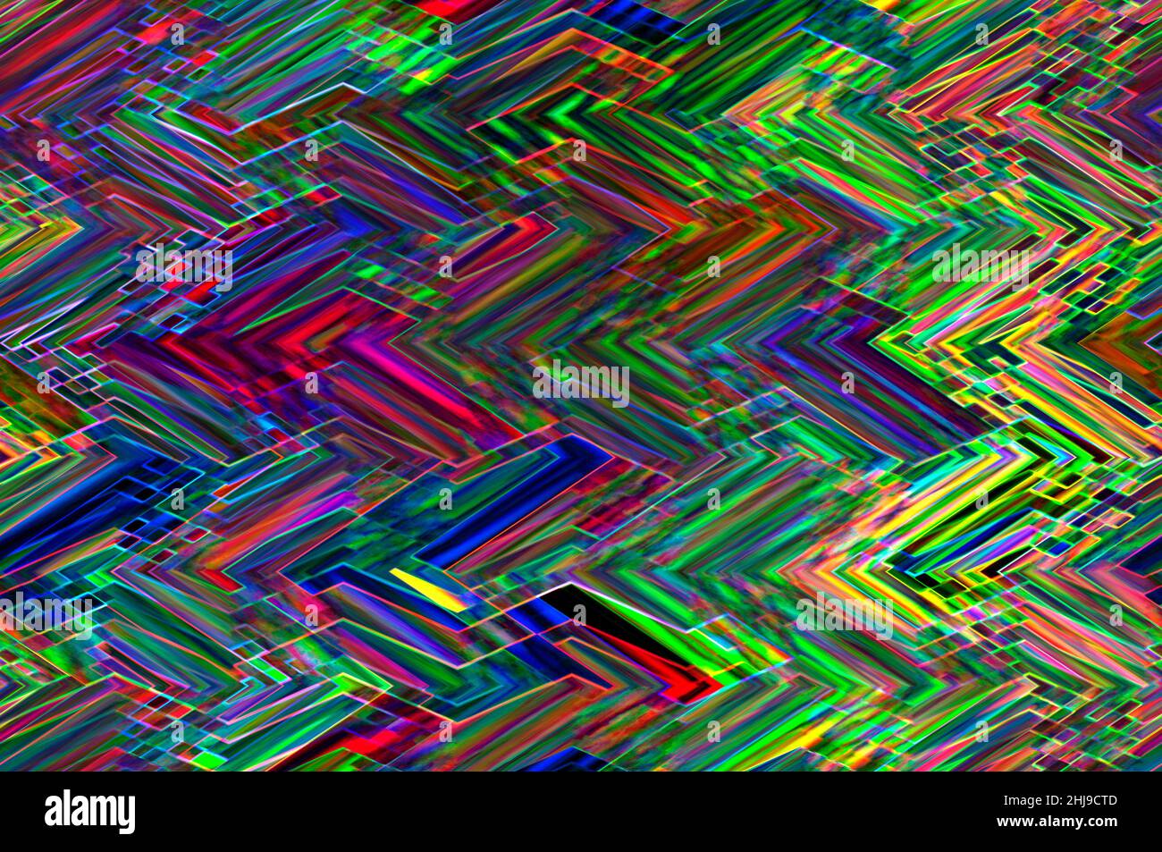 Abstract background of a digital pattern in neon colors Stock Photo - Alamy