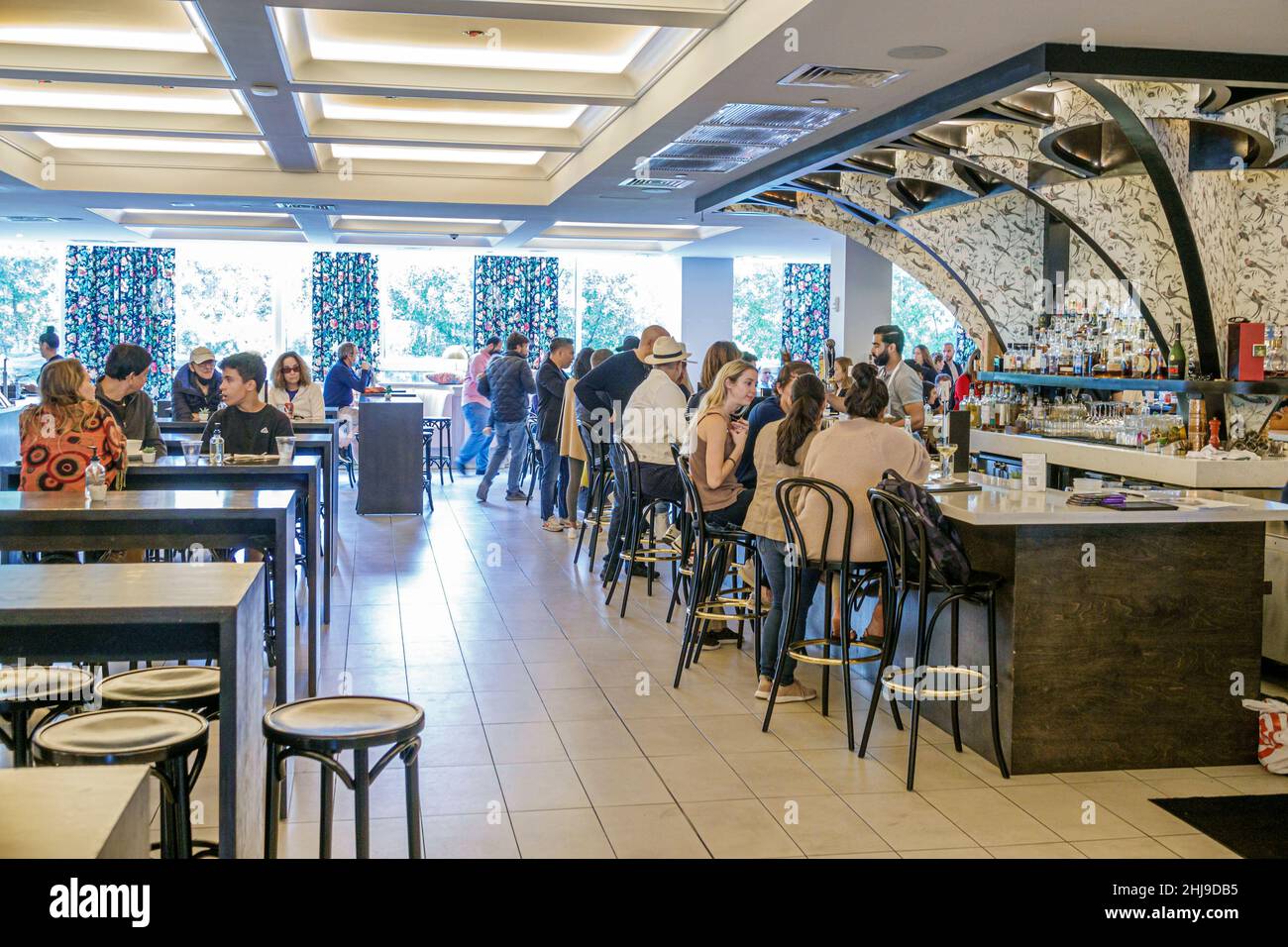 Miami Florida Design District shopping MIA Market food court dining ...