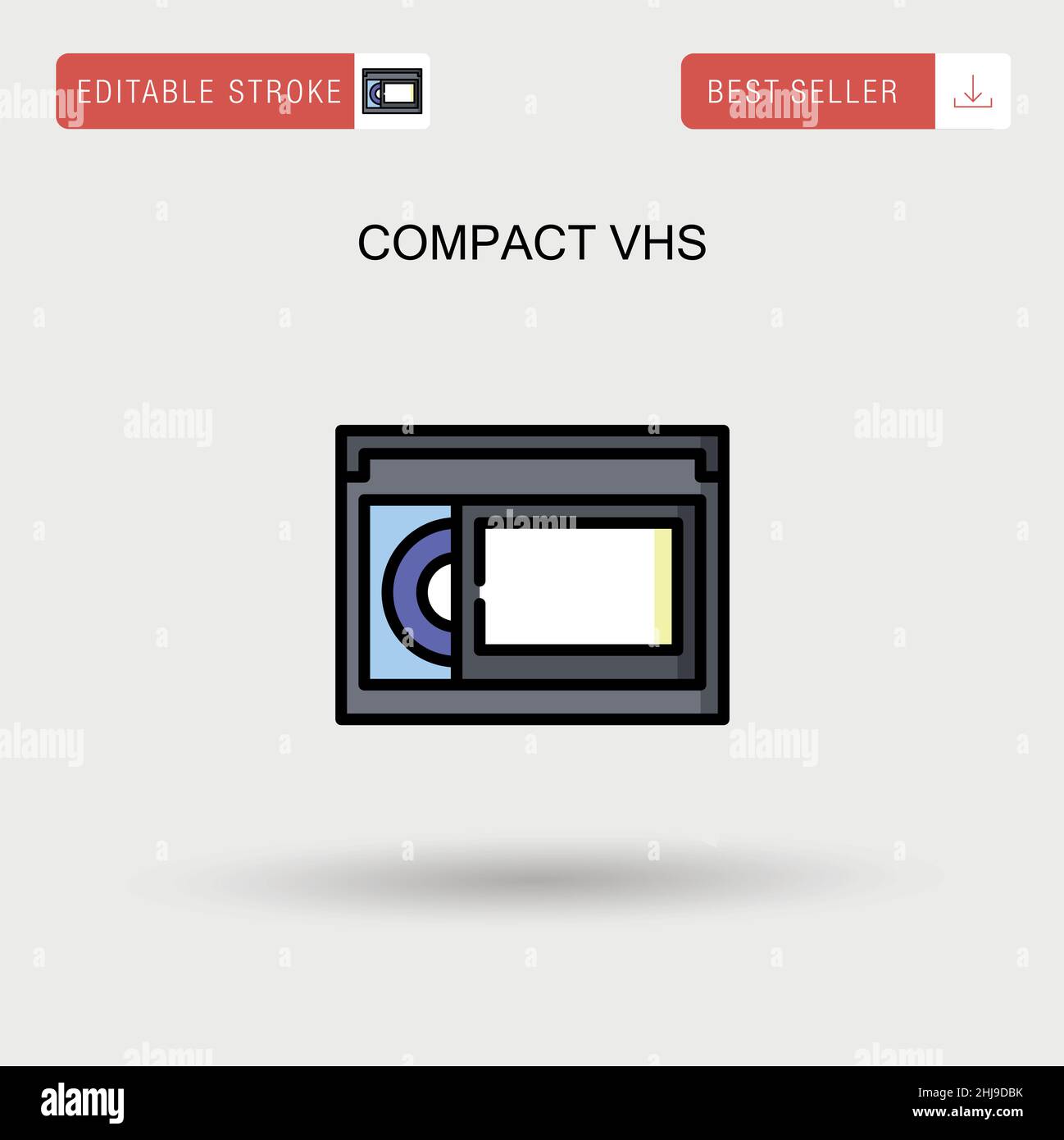 Vhs player copy Stock Vector Images - Alamy