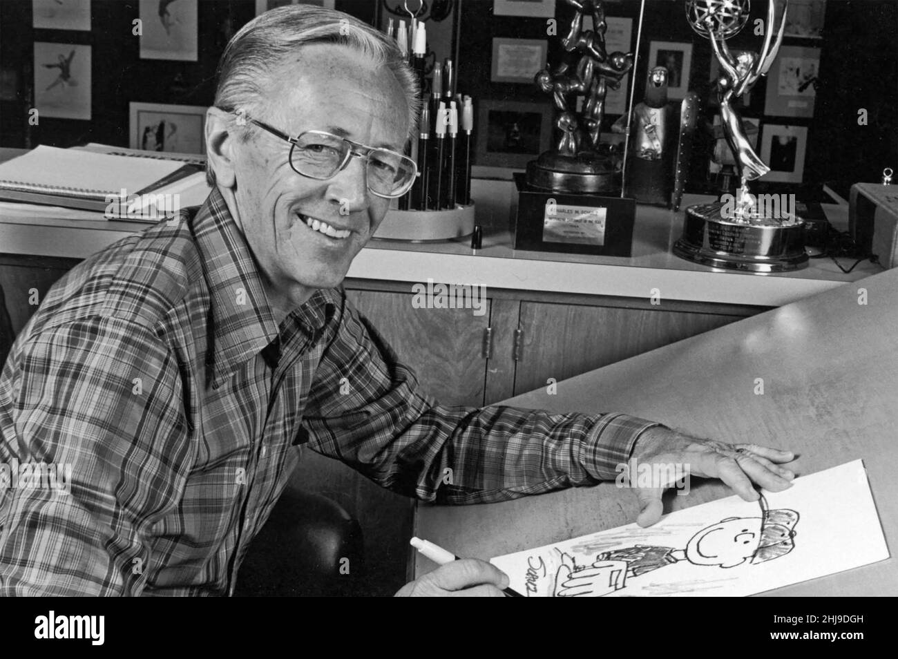 Charles m schultz Black and White Stock Photos & Images - Alamy