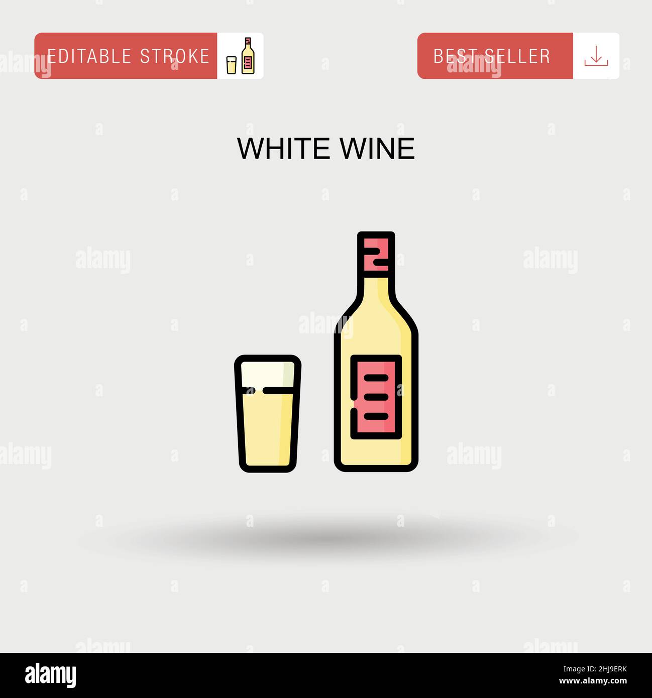 Glasses red wine grapes Stock Vector Images - Alamy