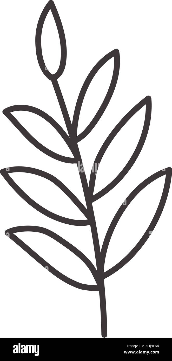 cute branch icon Stock Vector Image & Art - Alamy