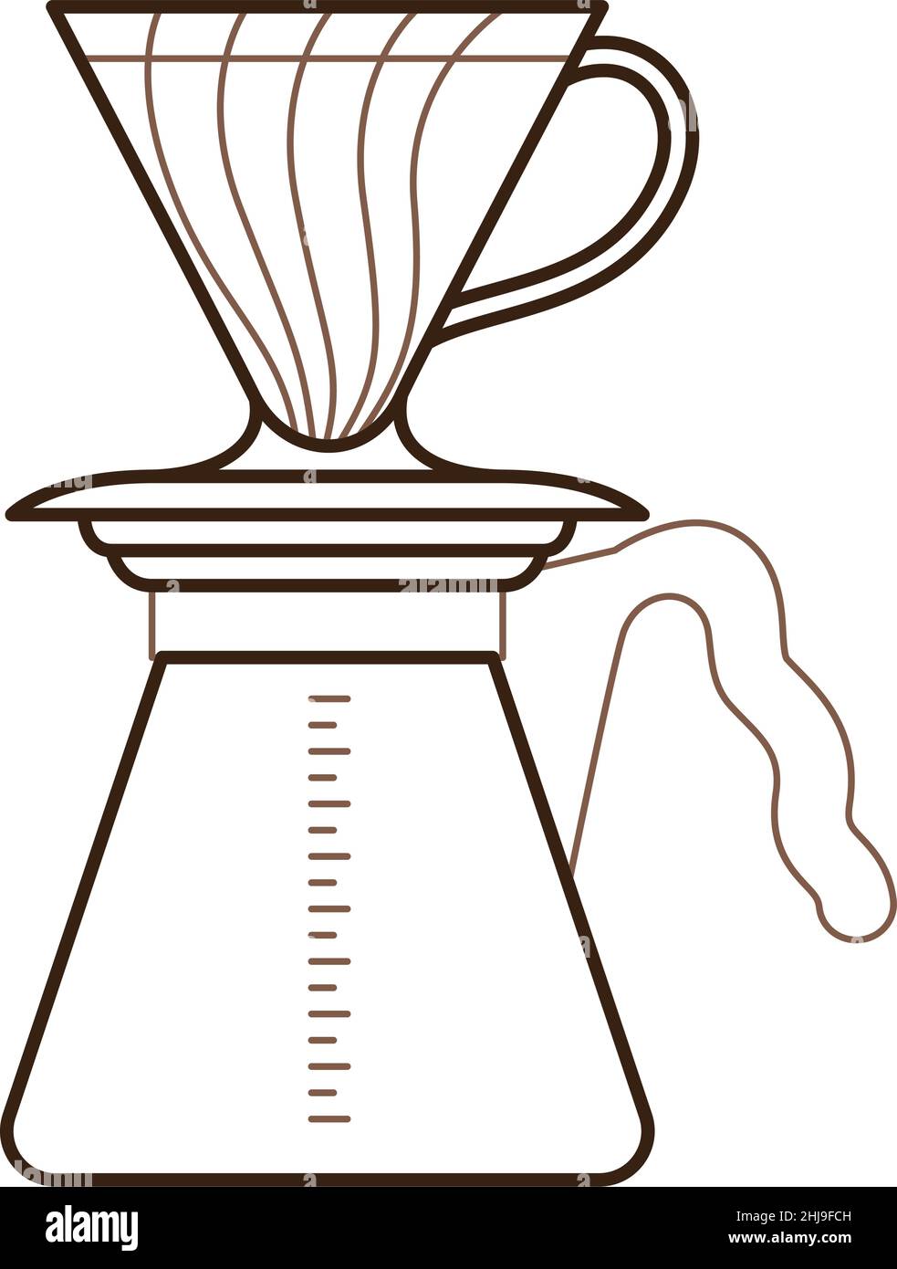 coffee v60 icon Stock Vector Image & Art - Alamy