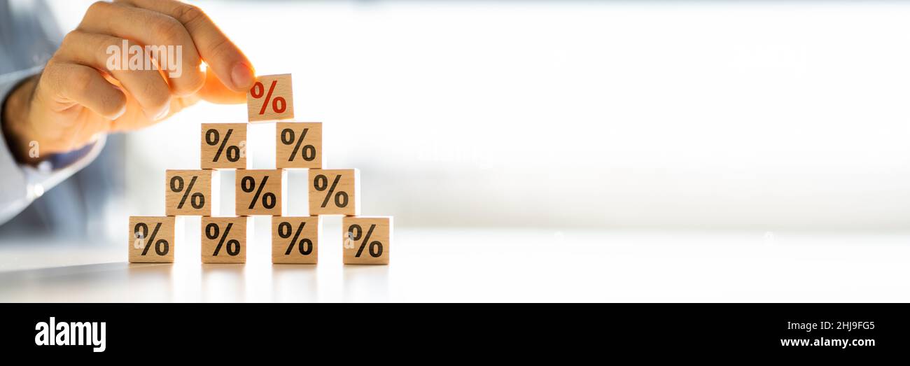 Bank interest rate sign account hi-res stock photography and images - Alamy