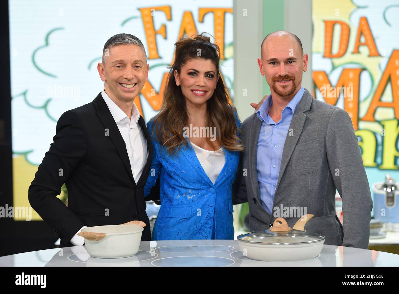 27th January 2022; TV Broadcast Fatto da mamma e papa, italian ...