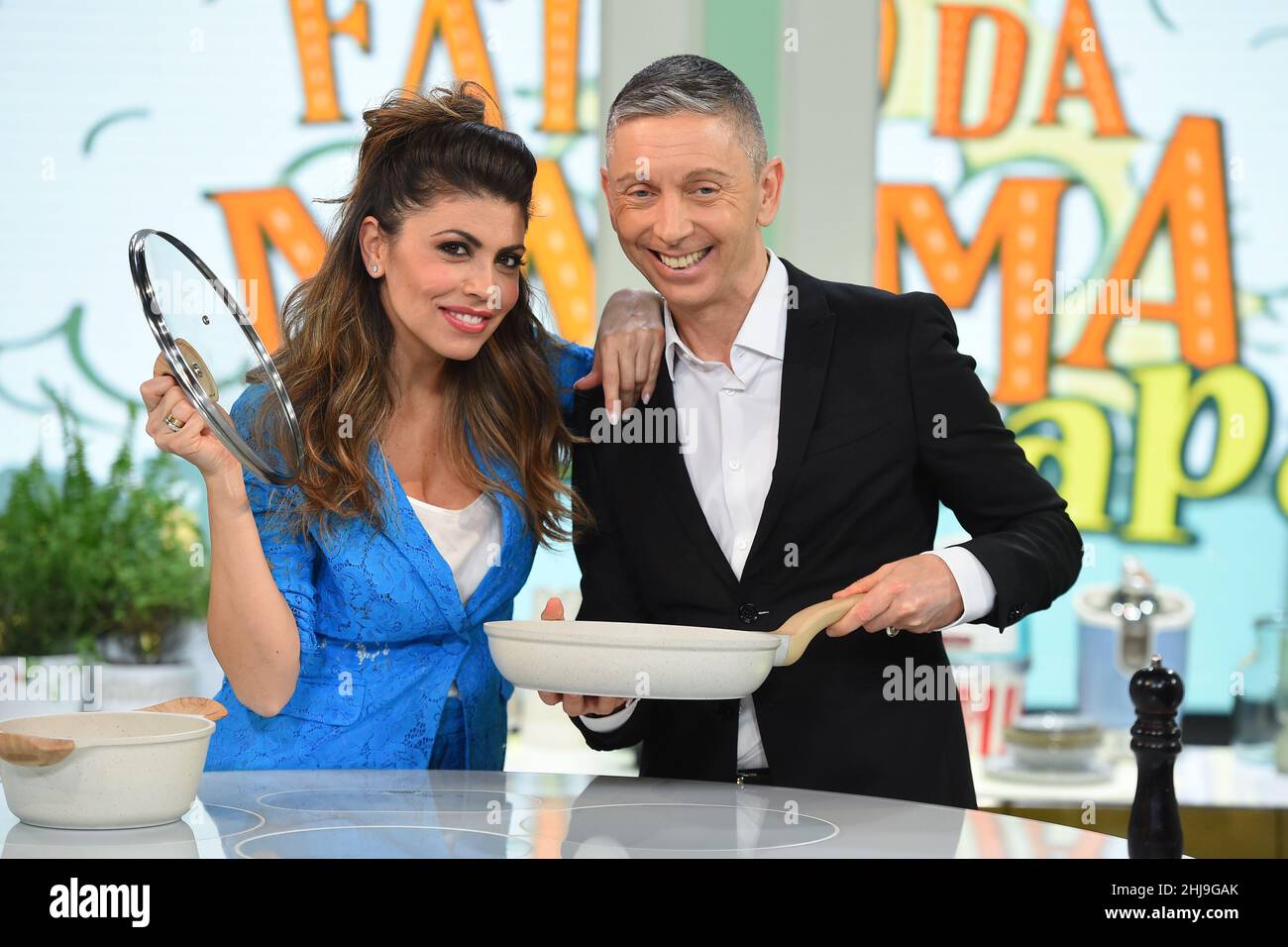 27th January 2022; TV Broadcast Fatto da mamma e papa, italian ...