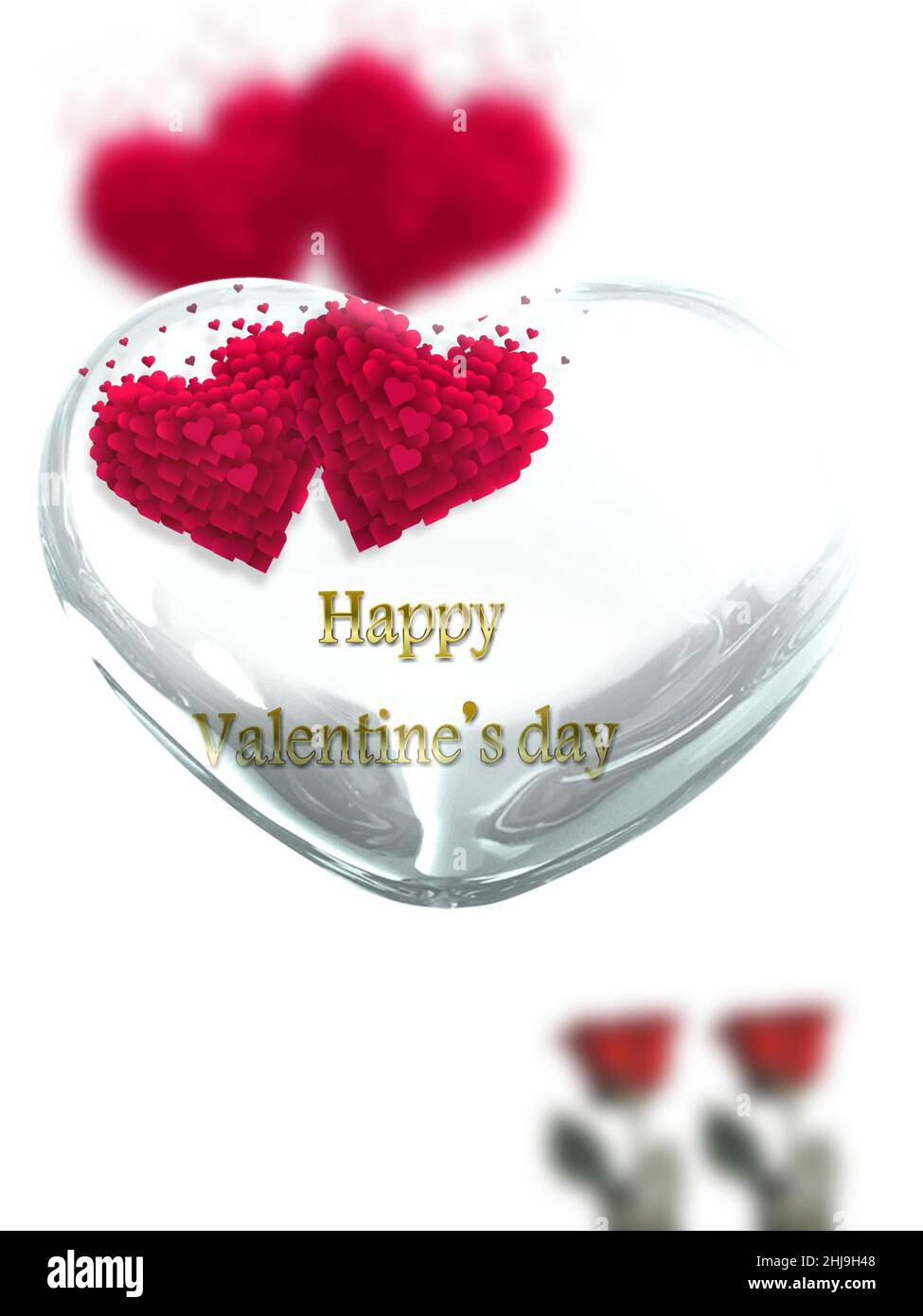 Animated Valentines Day Hearts