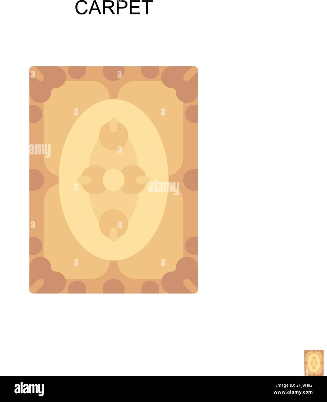 Persian carpet pattern Stock Vector Images - Alamy