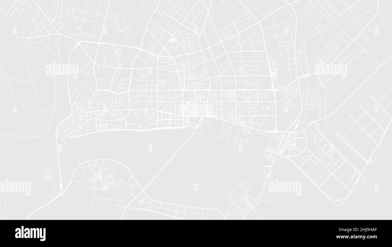 Shantou map city poster province, white and grey horizontal background ...