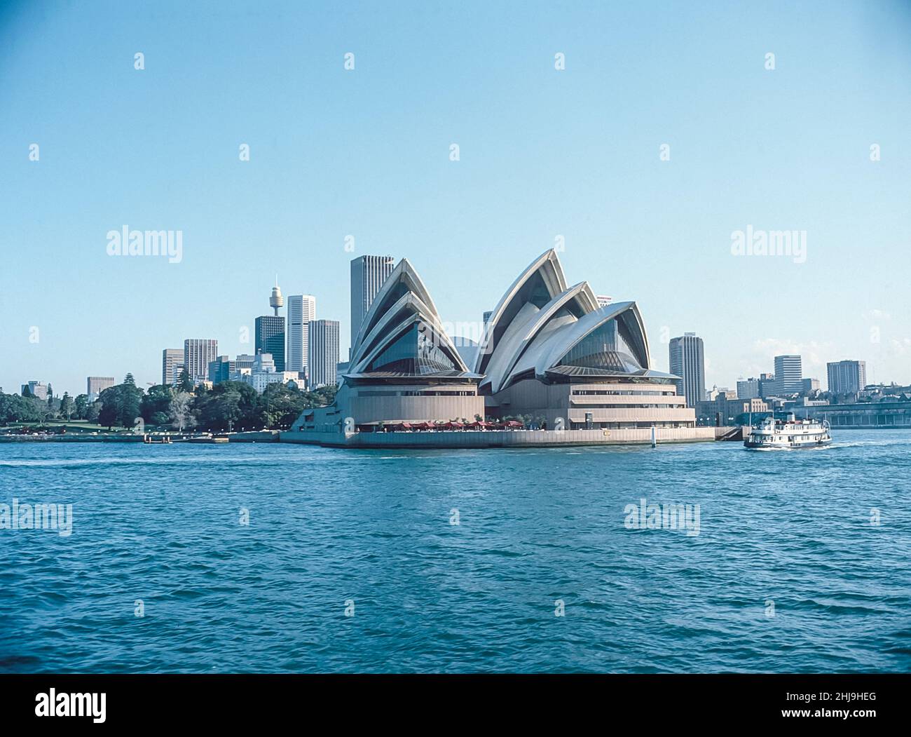 The image is of the famous UNESCO World Heritage listed Sydney Opera ...