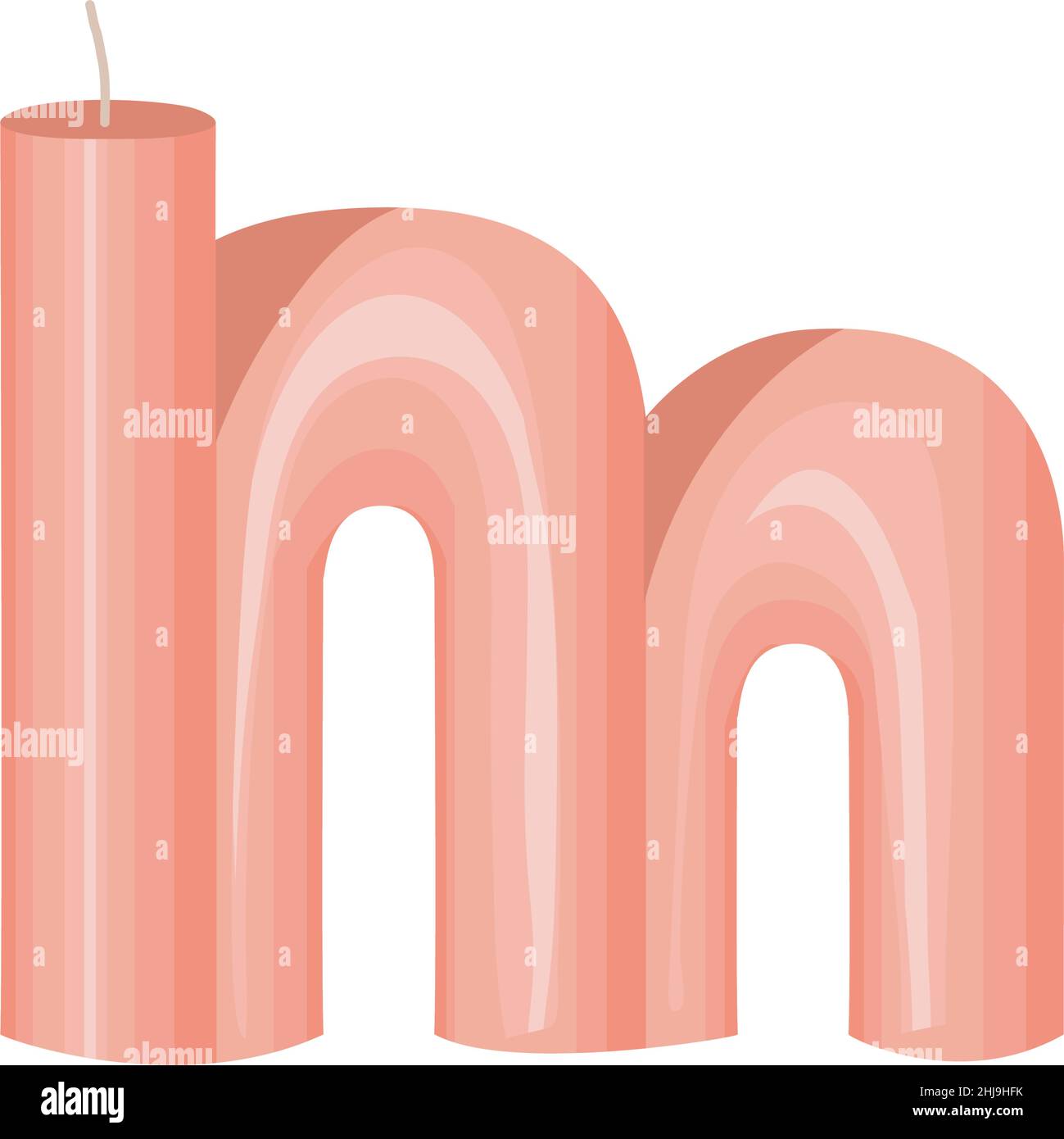 pink candle design Stock Vector Image & Art - Alamy