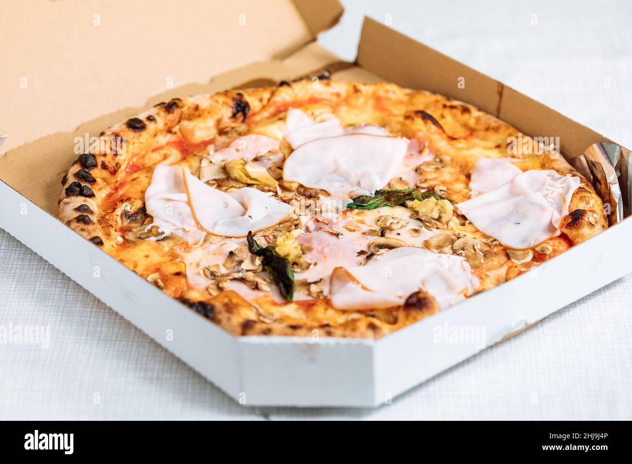 Pizza Napoletana, traditional and authentic Italian pizza baked in wood ...