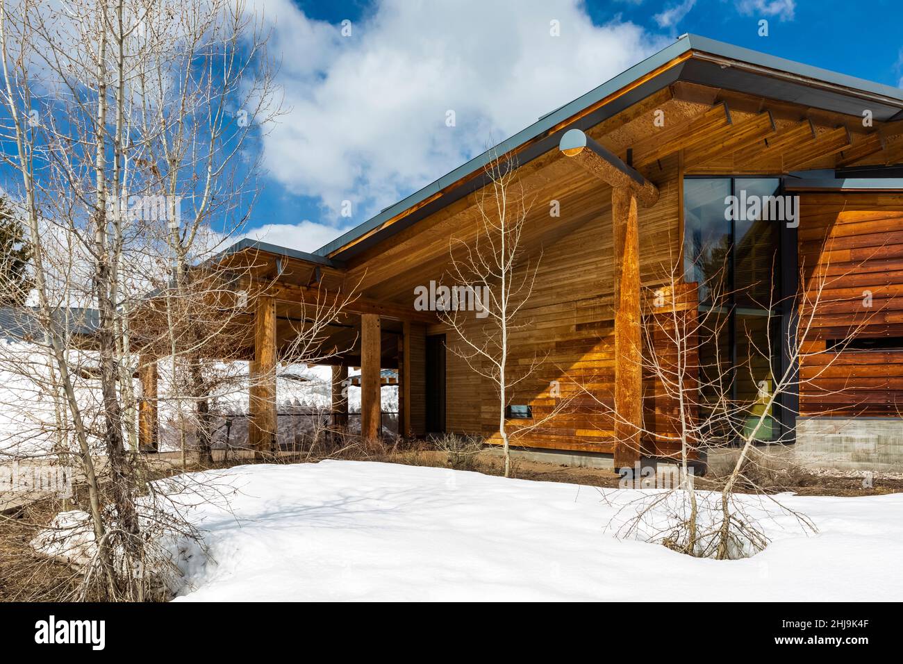 The Craig Thomas Discovery and Visitor Center in Grand Teton National ...