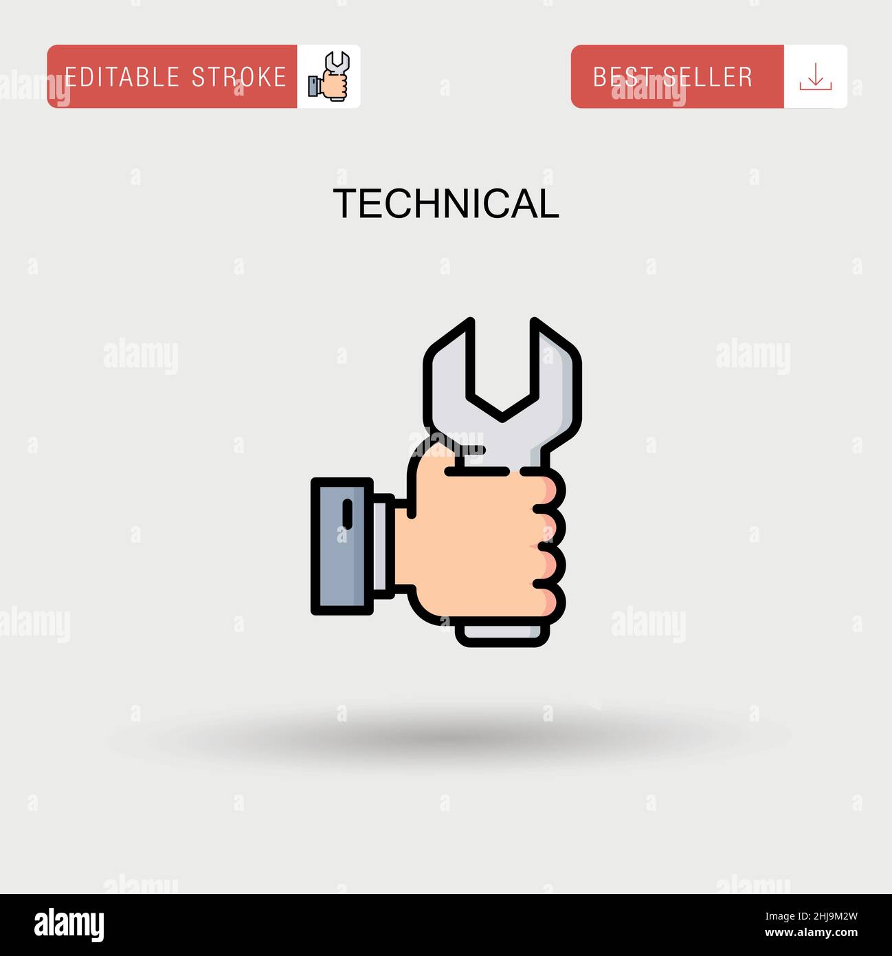 Technical Simple vector icon Stock Vector Image & Art - Alamy