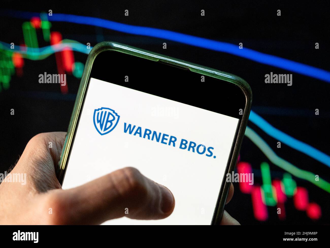 In this photo illustration the American film studio, production and ...