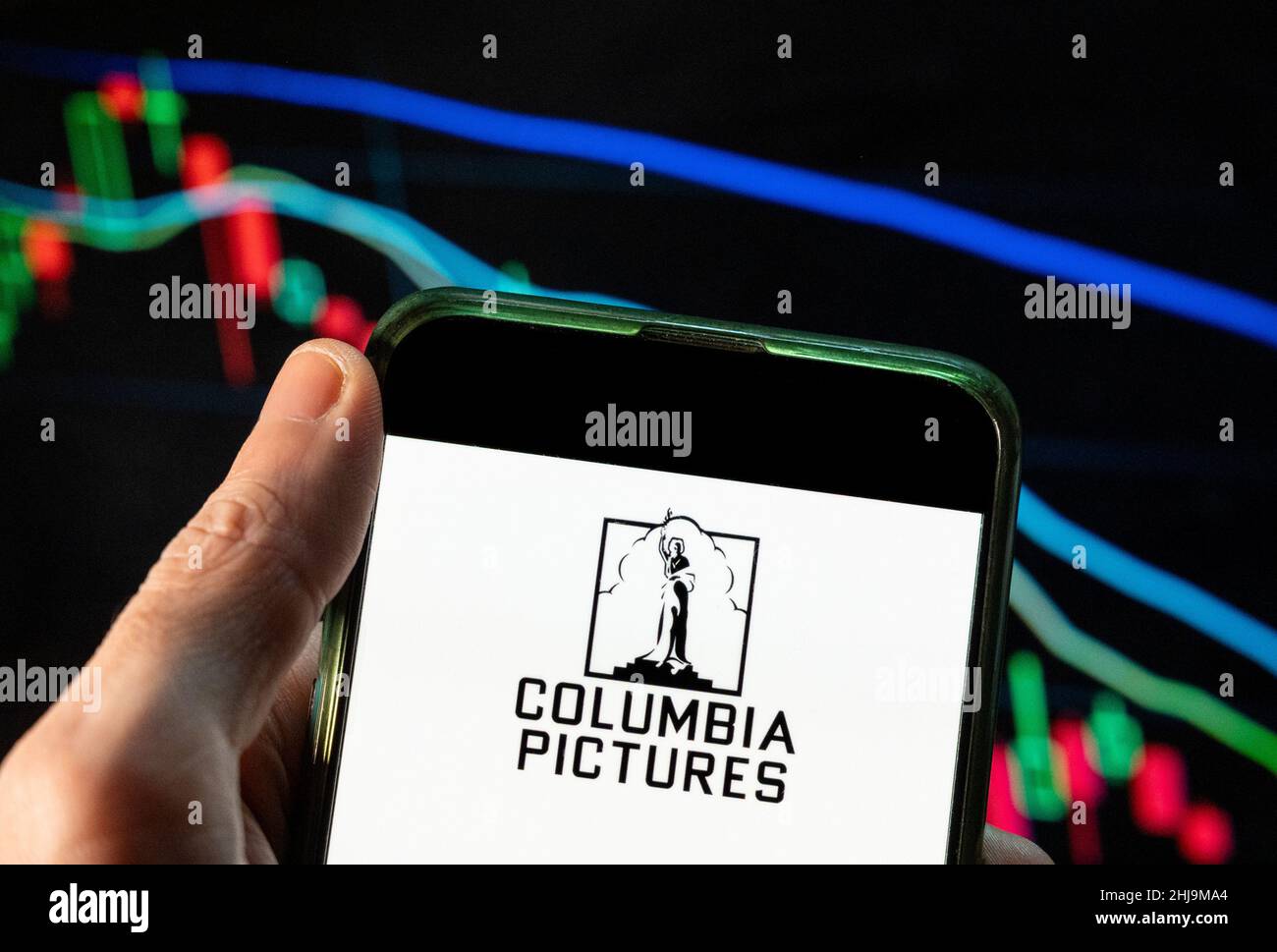 Columbia pictures logo hi-res stock photography and images - Alamy