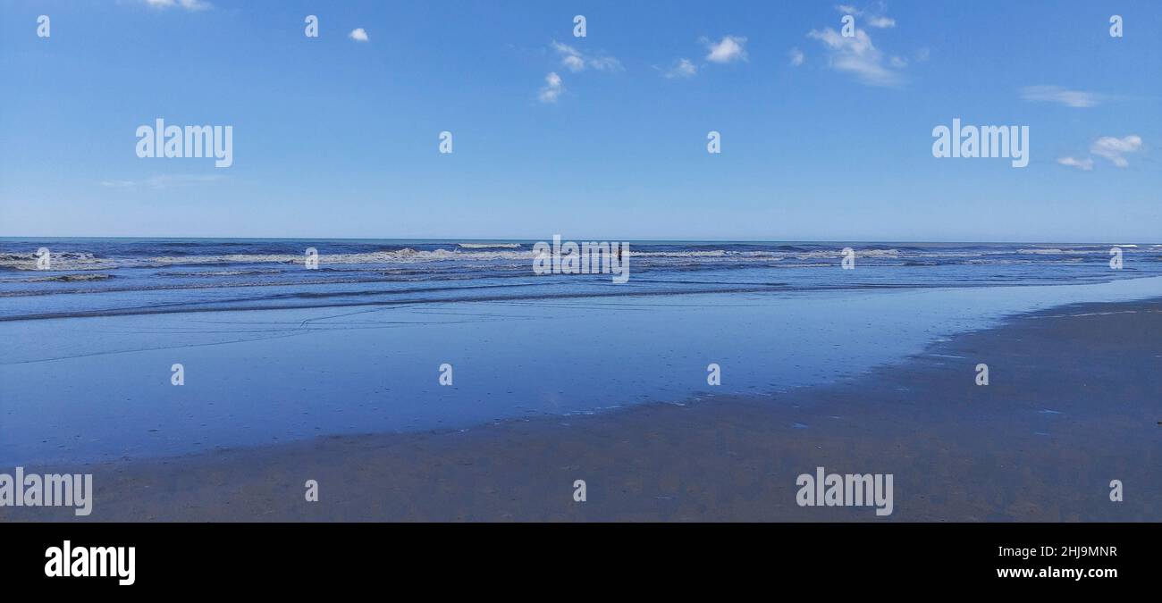 Beach, Ilha Comprida, São Paulo, Brazil Stock Photo - Alamy