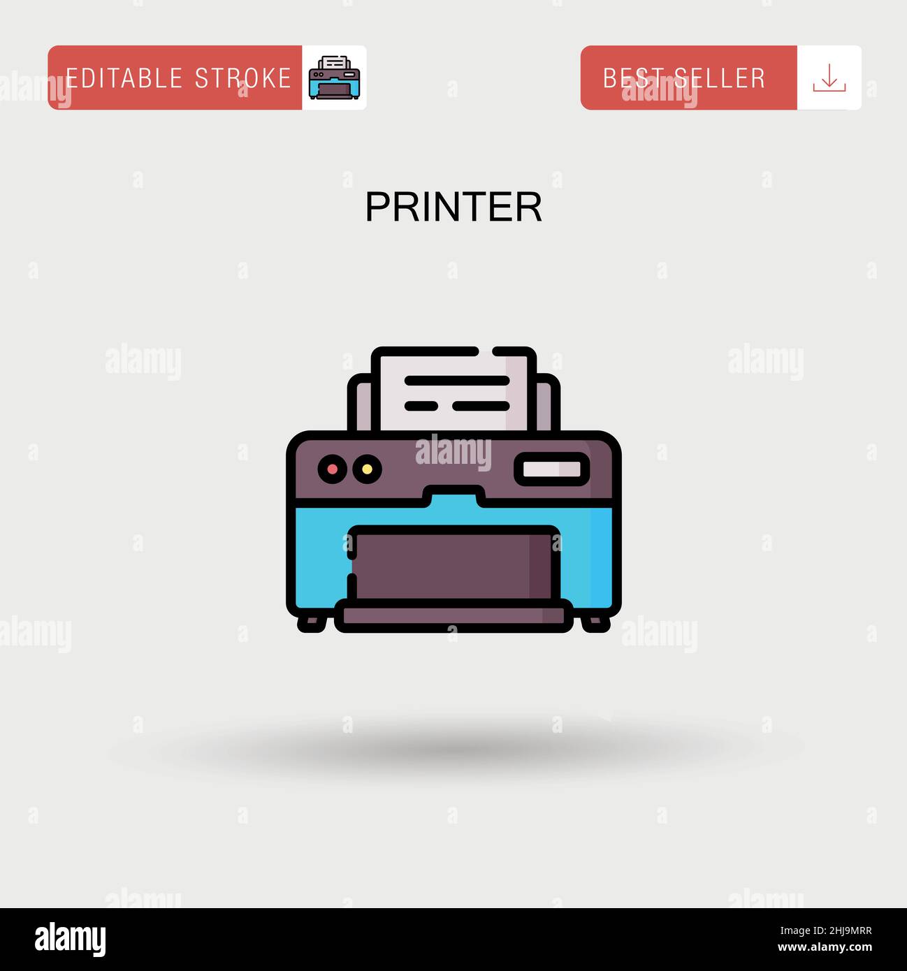 Copy machine multifunction printer icon hi-res stock photography and ...