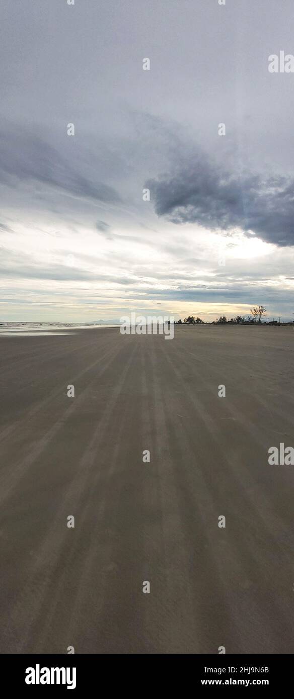 Beach, Ilha Comprida, São Paulo, Brazil Stock Photo - Alamy