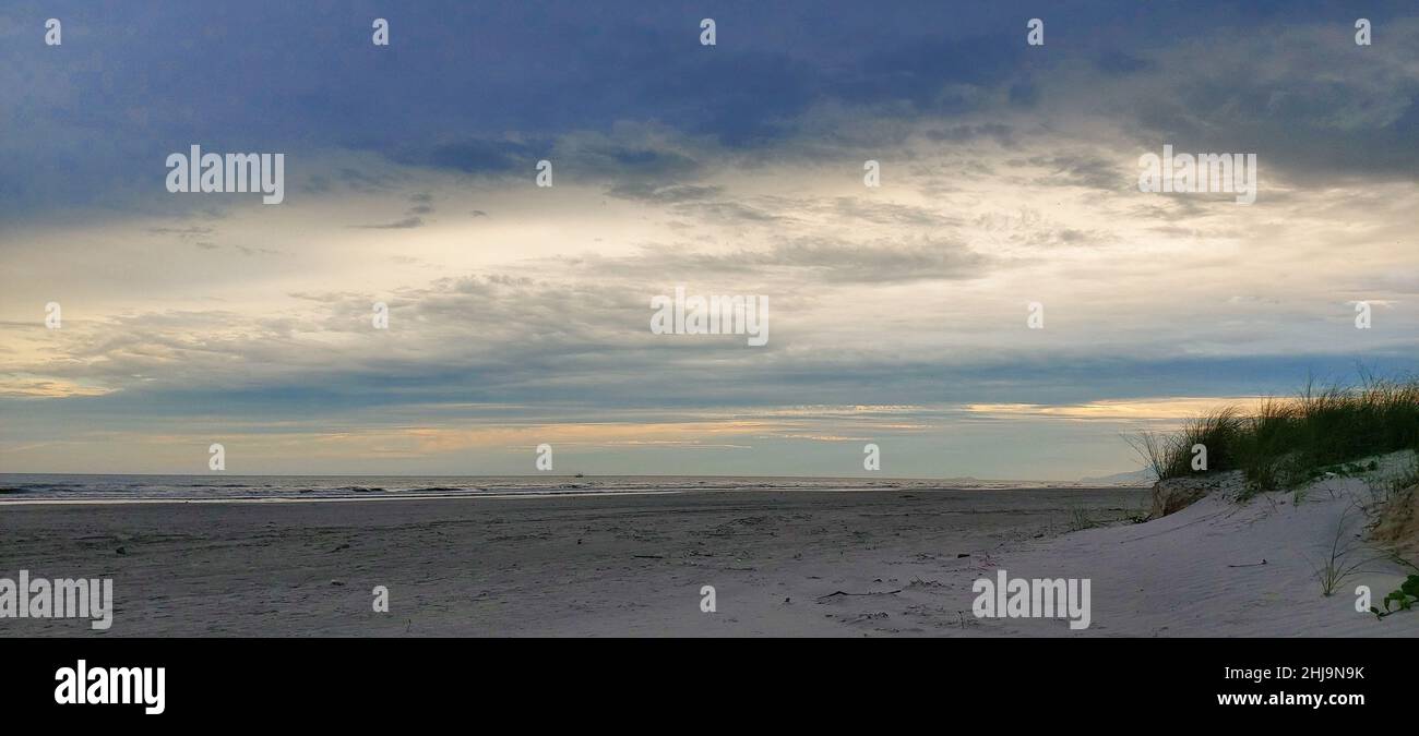 Beach, Ilha Comprida, São Paulo, Brazil Stock Photo - Alamy