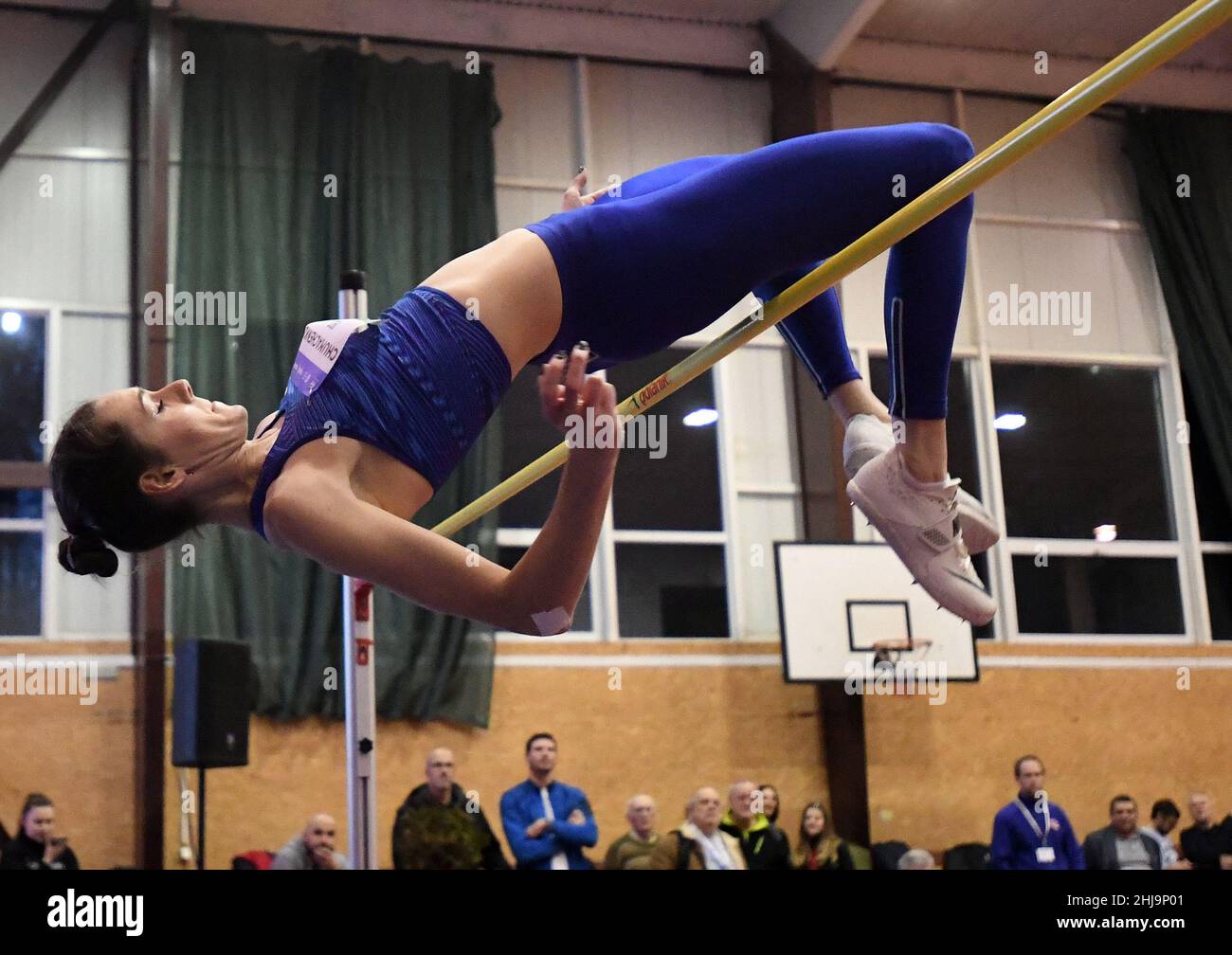 Kladno, Czech Republic. 27th Jan, 2022. Winner Yuliya Chumachenko of ...