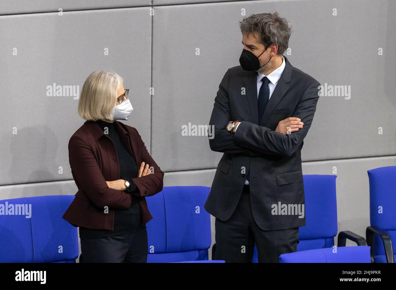 Berlin, Deutschland. 27th Jan, 2022. The spokesman of the federal ...