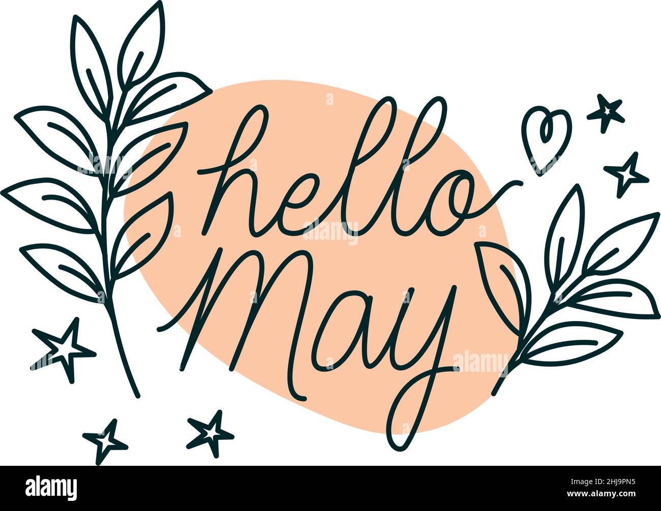 phrase of hello may Stock Vector Image & Art - Alamy