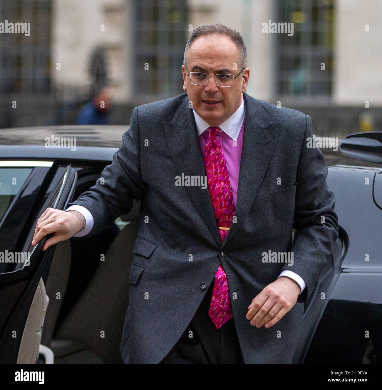 London, England, UK. 27th Jan, 2022. Paymaster General MICHAEL ELLIS is ...