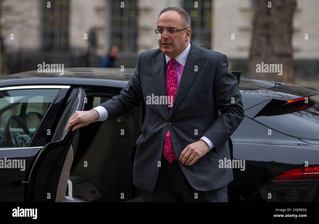 London, England, UK. 27th Jan, 2022. Paymaster General MICHAEL ELLIS is ...