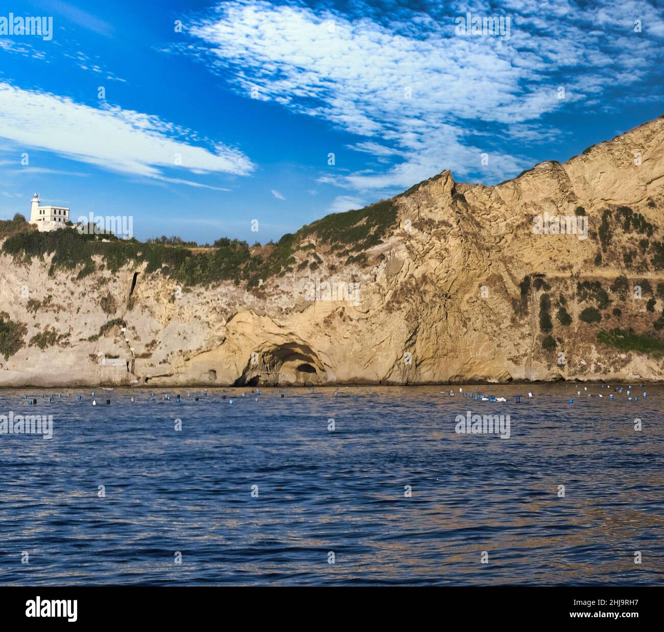 Capo Miseno is the extreme tip of the Phlegraean peninsula and its Capo ...