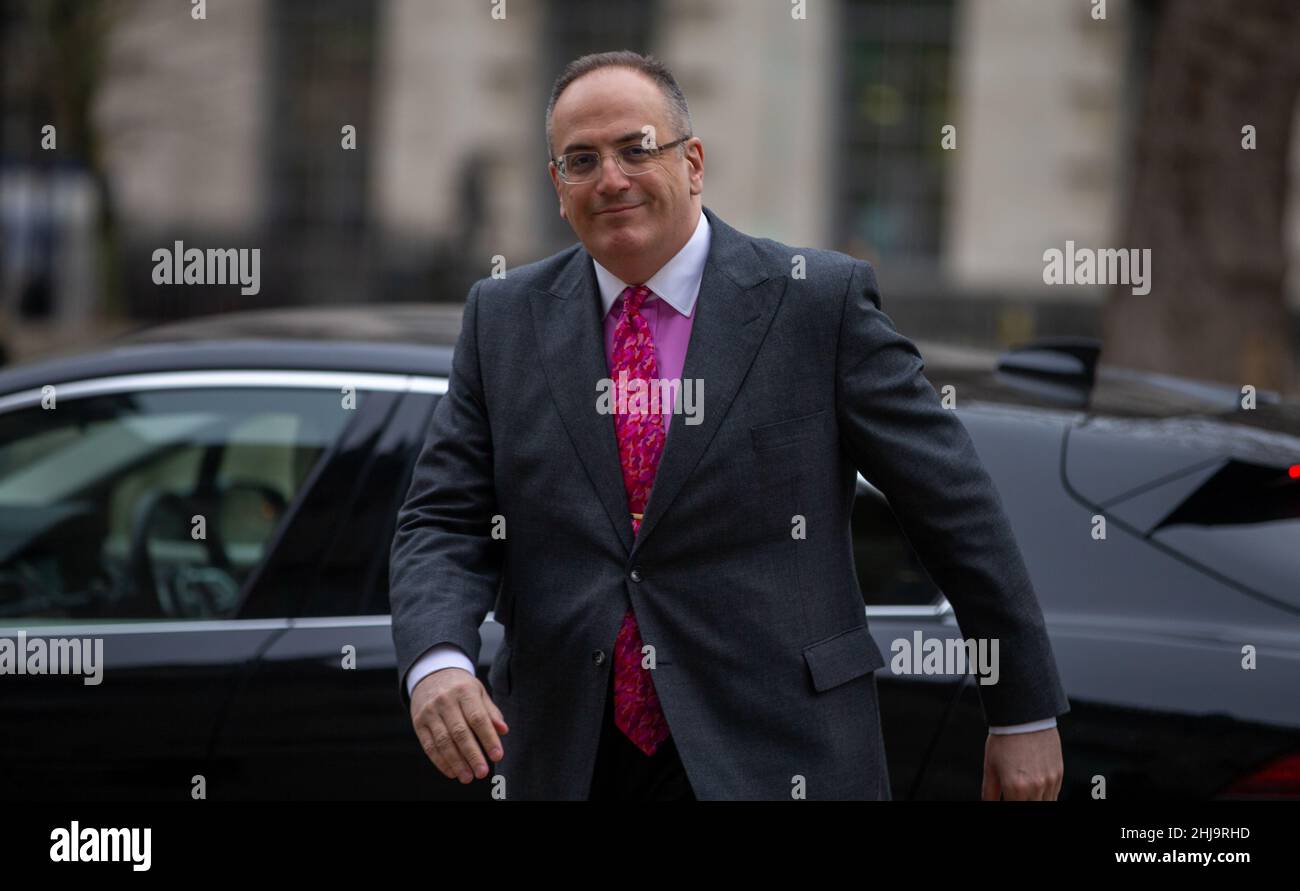 London, England, UK. 27th Jan, 2022. Paymaster General MICHAEL ELLIS is ...