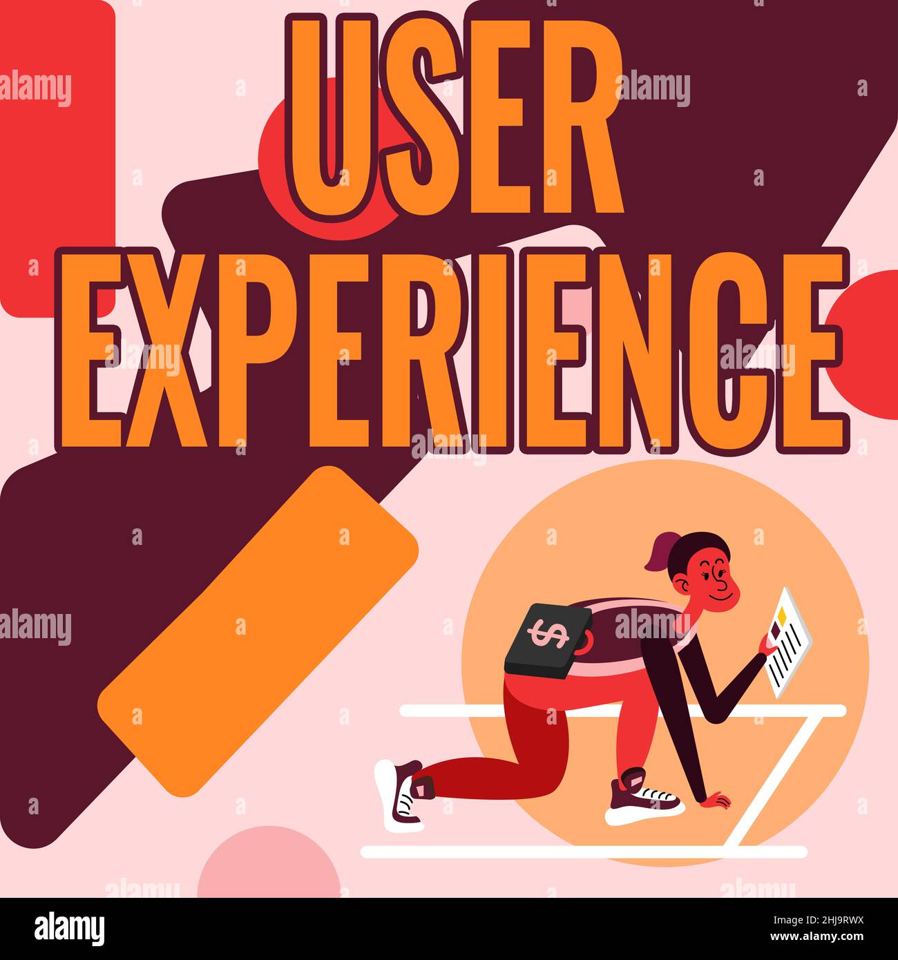 Writing displaying text User Experience. Word Written on the overall ...