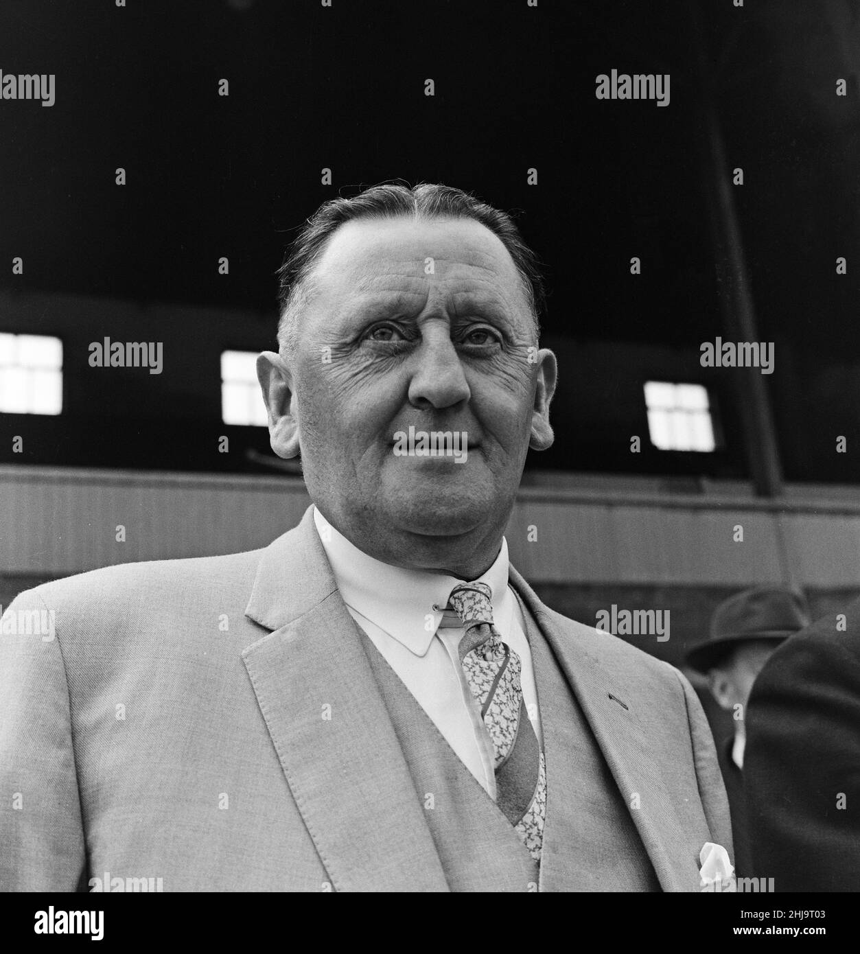 Bob lord burnley Black and White Stock Photos & Images - Alamy