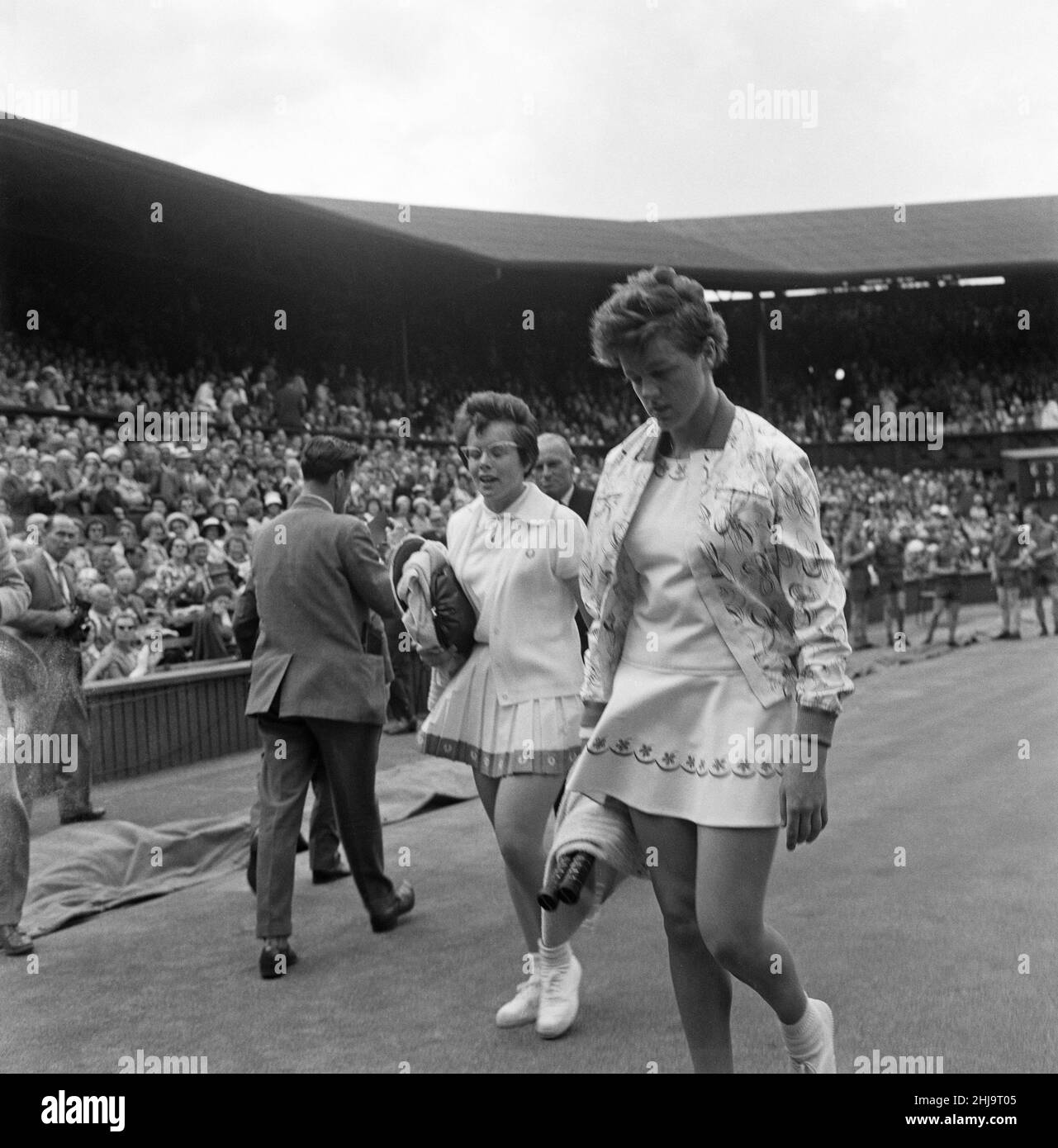 Billie jean moffitt wimbledon hi-res stock photography and images - Alamy