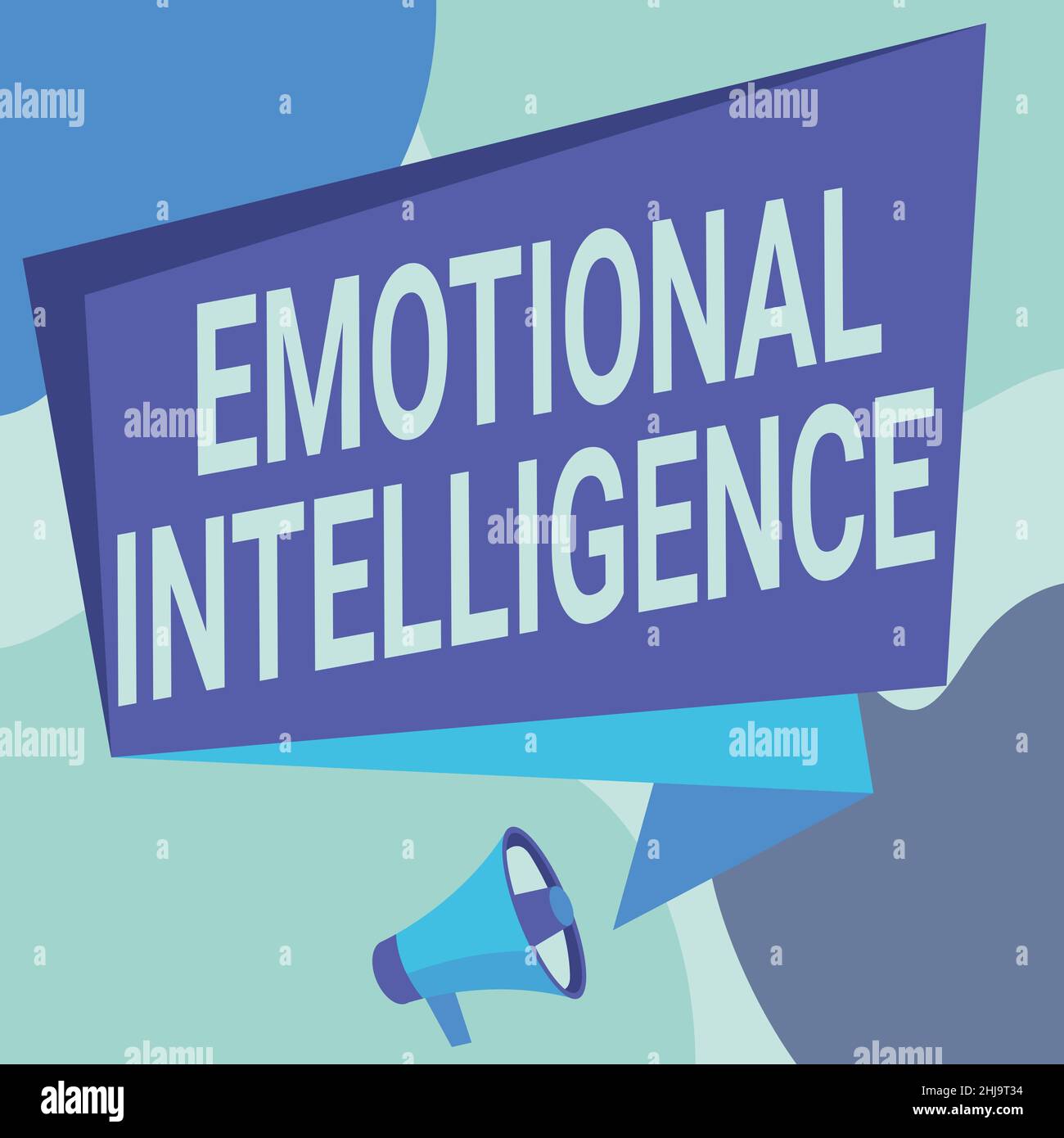 Conceptual display Emotional Intelligence. Business idea capacity to be ...