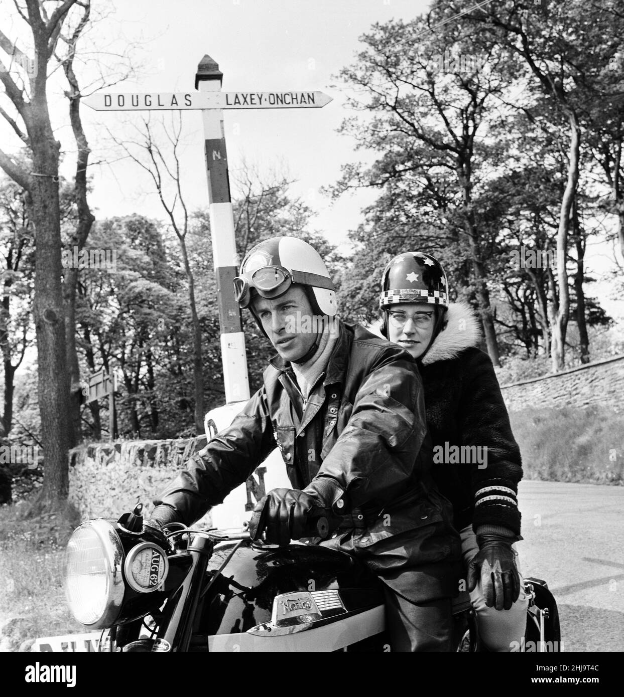 Beryl Swain, motorcycle road racer and the first woman to compete solo ...