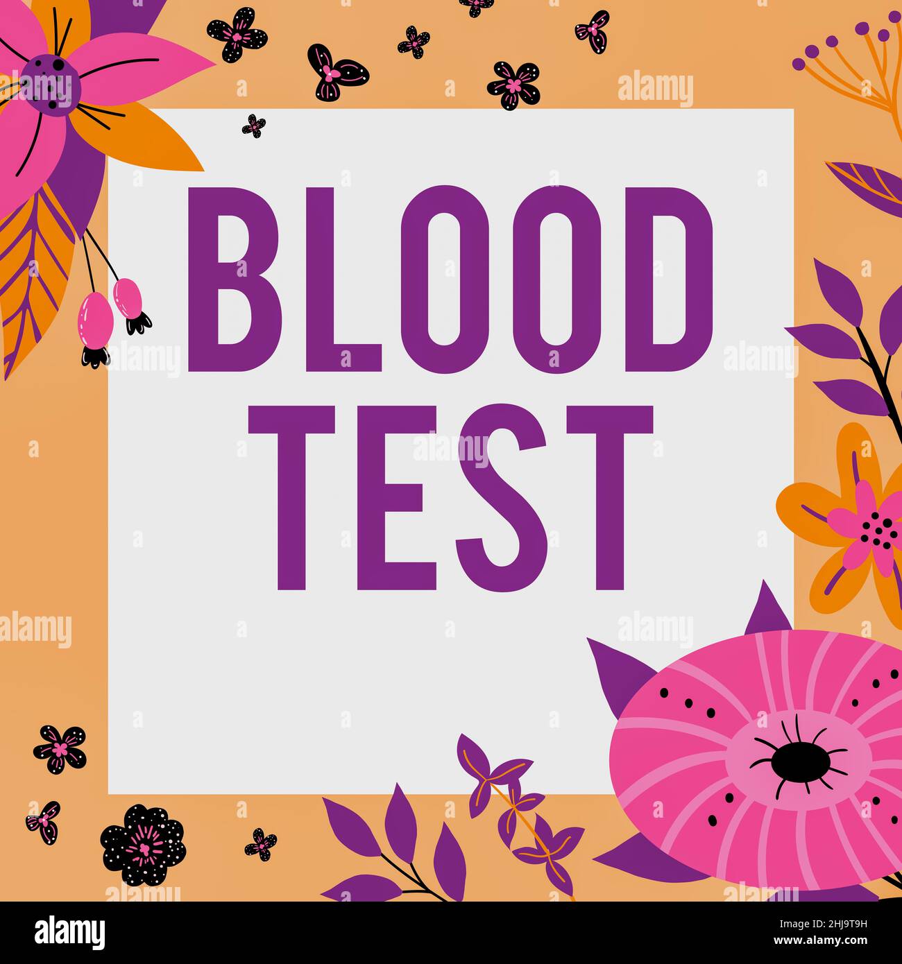 Inspiration showing sign Blood Test. Internet Concept Extracted blood ...